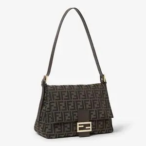 Fendi Flap 26325 Ff Zucca Jacquard Fabric Bag